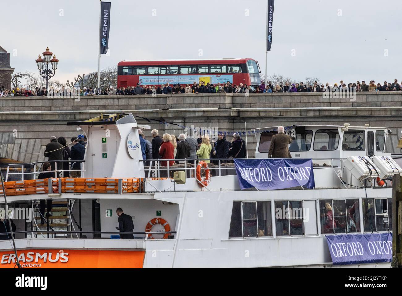 Oxford Cambridge Boat Race 2022 Stock Photo - Alamy