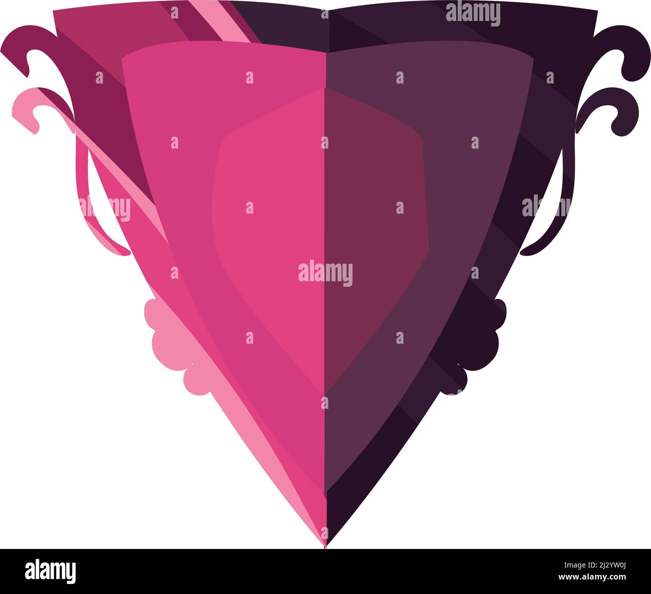 Fencing shield Stock Vector Images - Alamy