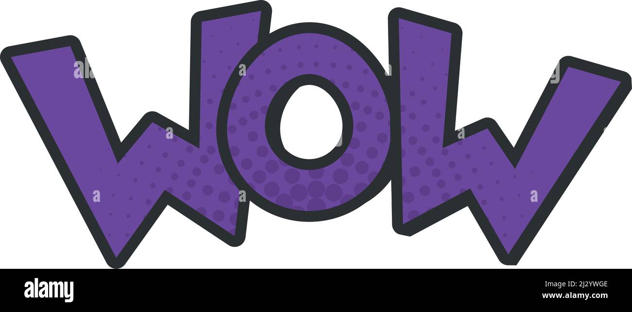 wow pop art design Stock Vector Image & Art - Alamy