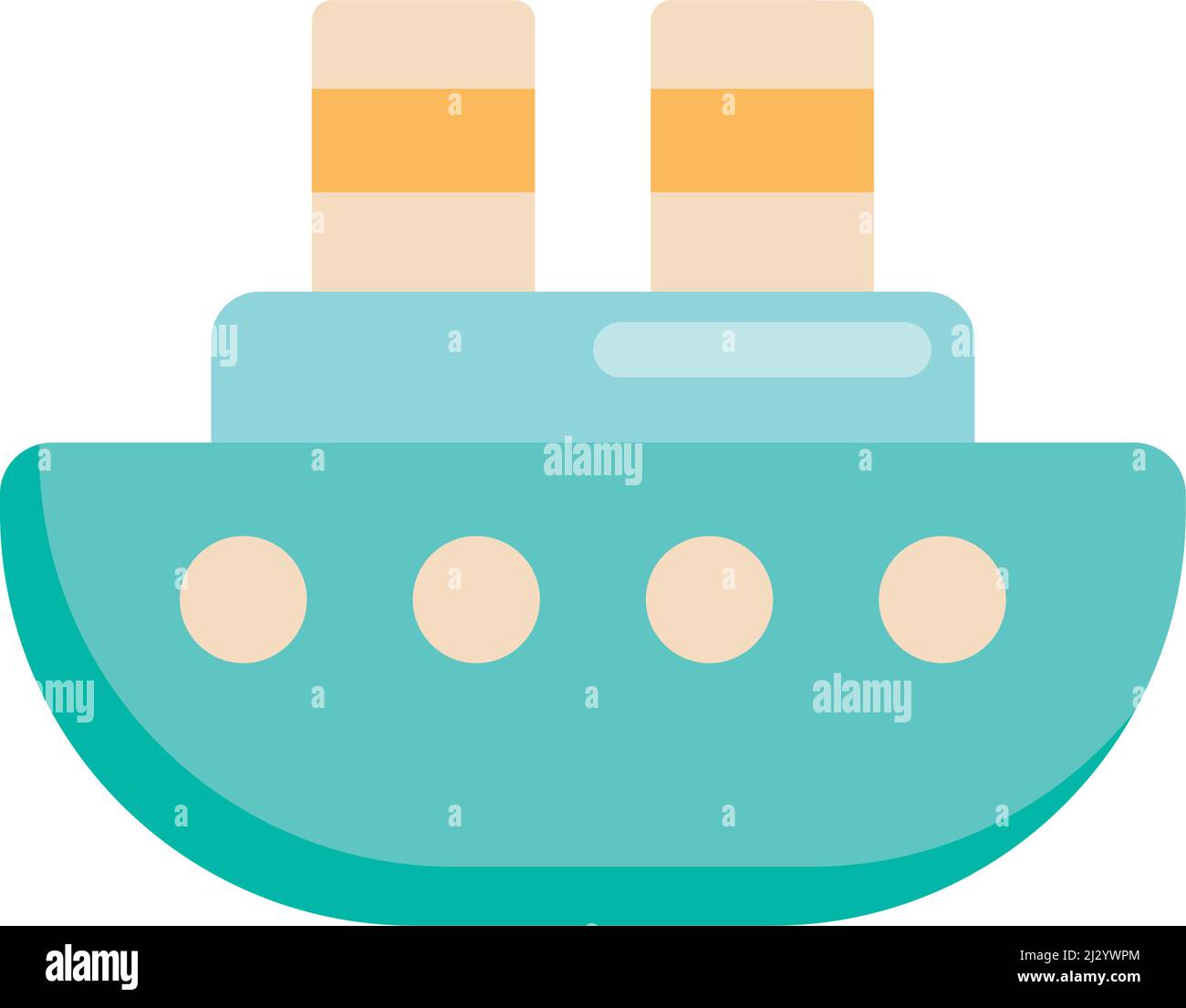 cute ship icon Stock Vector Image & Art - Alamy