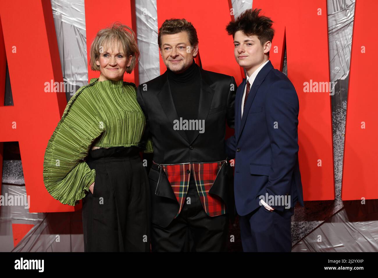 Lorraine Ashbourne, Andy Serkis and Louis Serkis attend a special ...