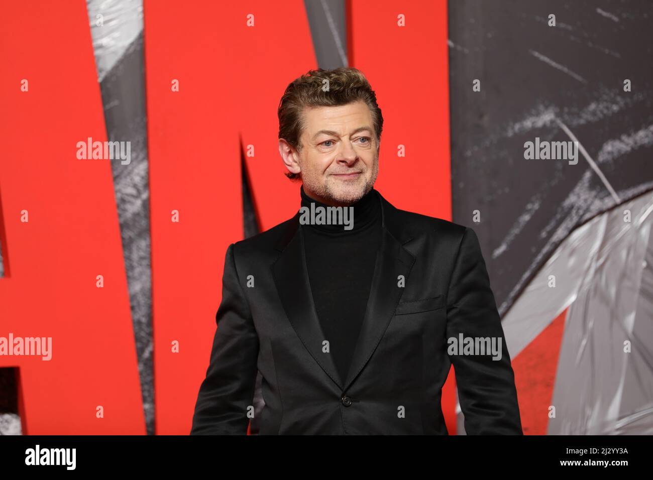 Andy Serkis attends a special screening of The Batman at BFI IMAX ...