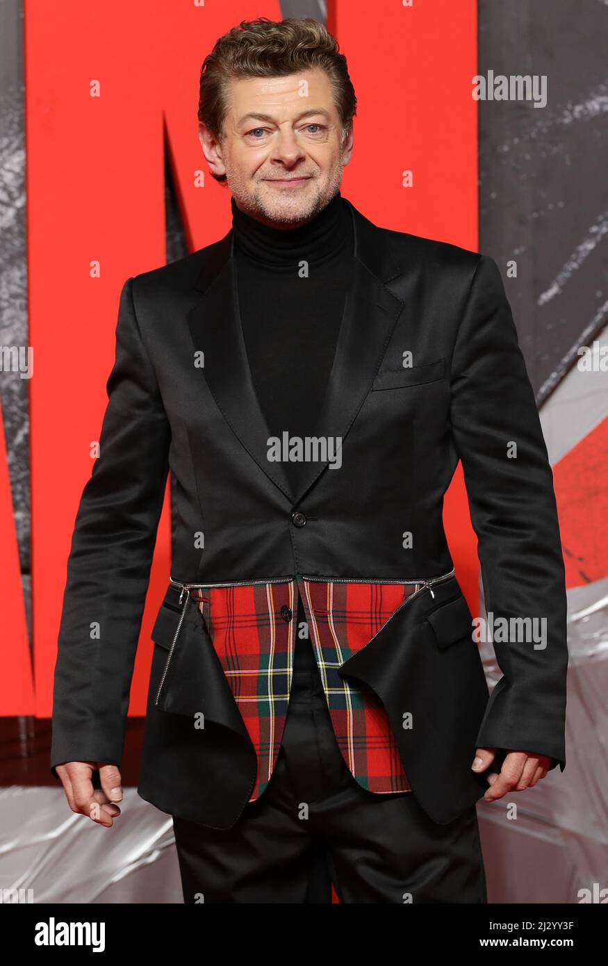 Andy Serkis attends a special screening of The Batman at BFI IMAX ...
