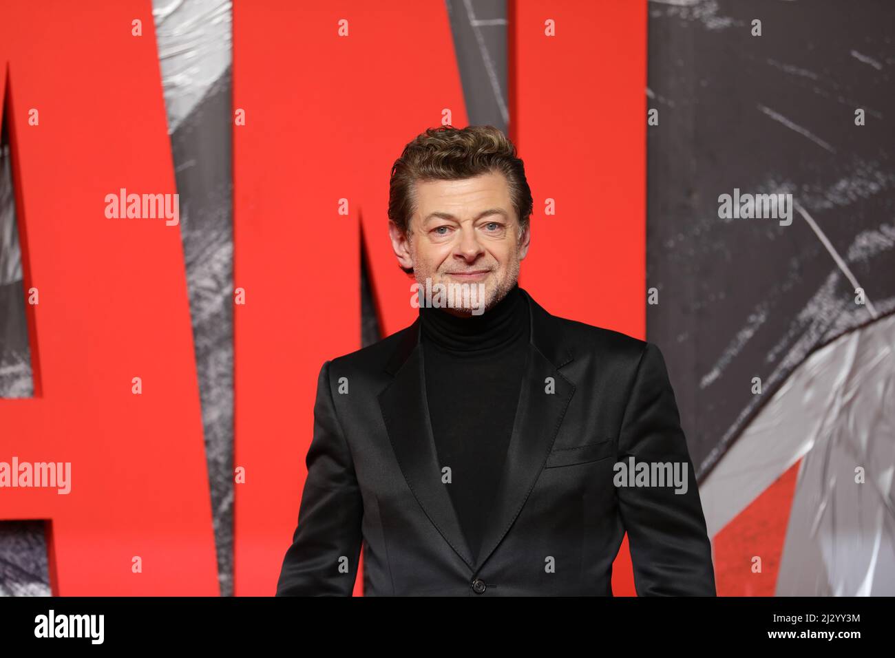Andy Serkis attends a special screening of The Batman at BFI IMAX ...