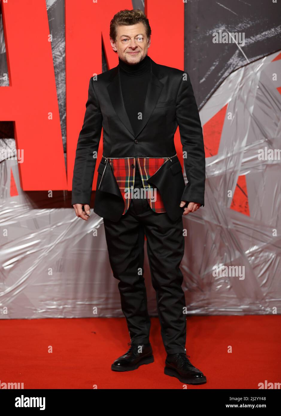 Andy Serkis attends a special screening of The Batman at BFI IMAX ...