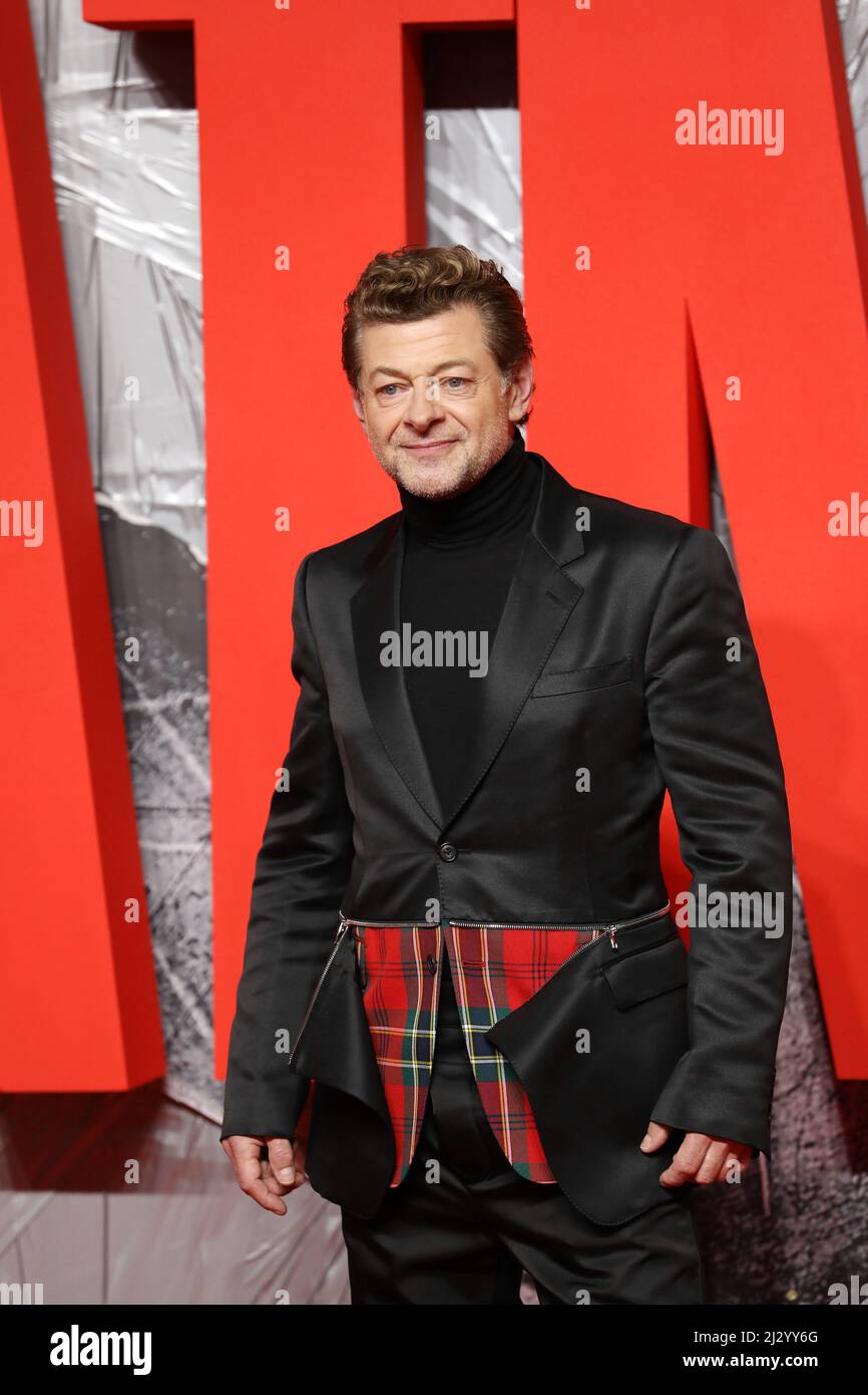Andy Serkis attends a special screening of The Batman at BFI IMAX ...