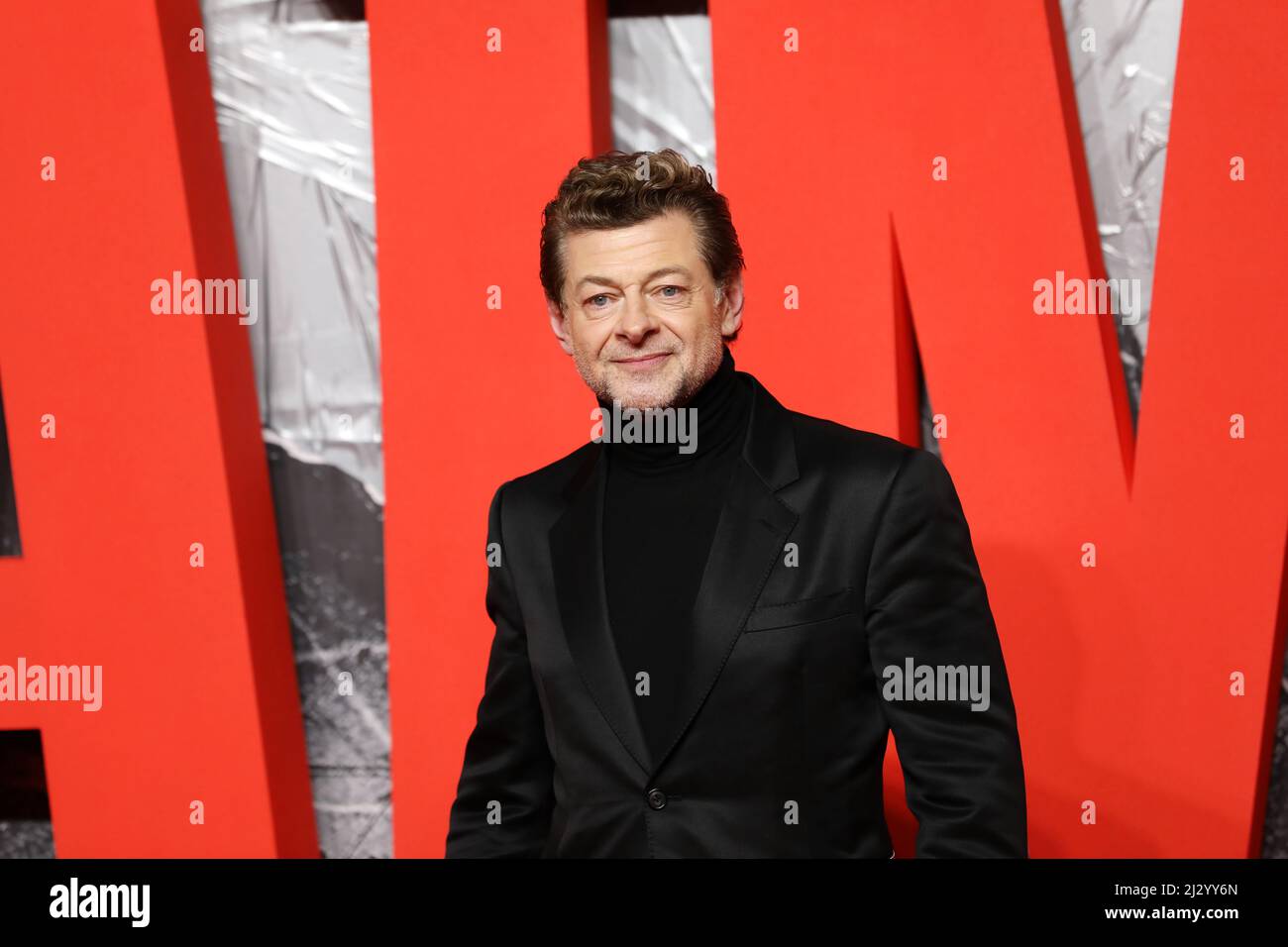 Andy Serkis attends a special screening of The Batman at BFI IMAX ...