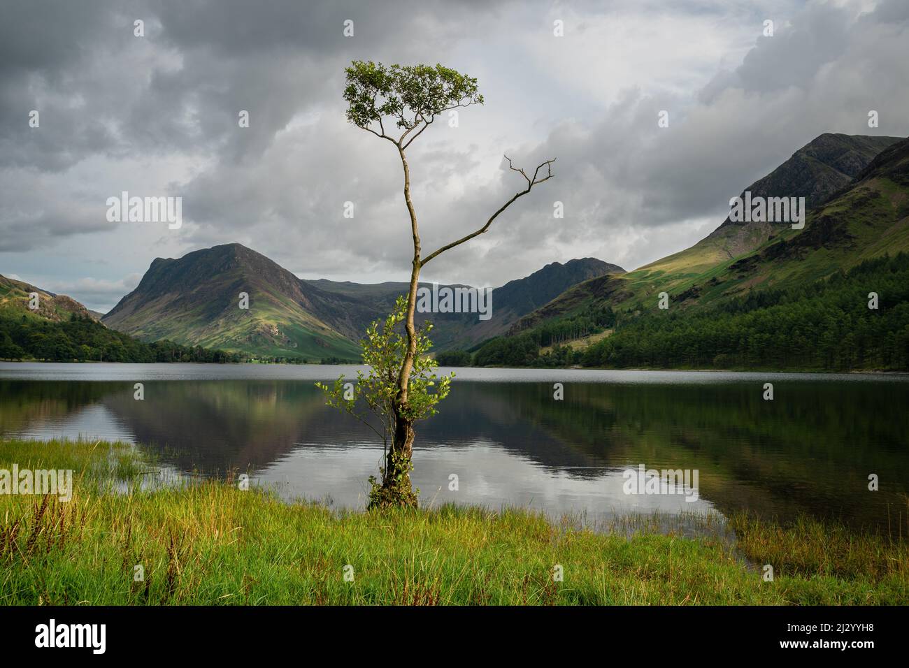 Buttermere sunset spring hi-res stock photography and images - Alamy