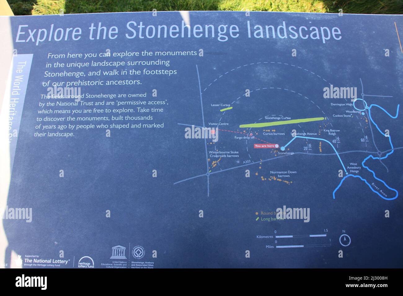 Salisbury plain map hi-res stock photography and images - Alamy