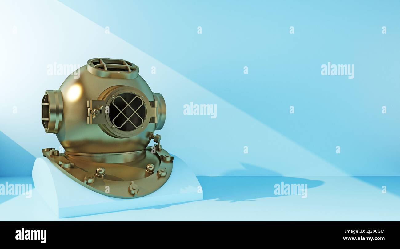 Bronze diving helmet hi-res stock photography and images - Alamy