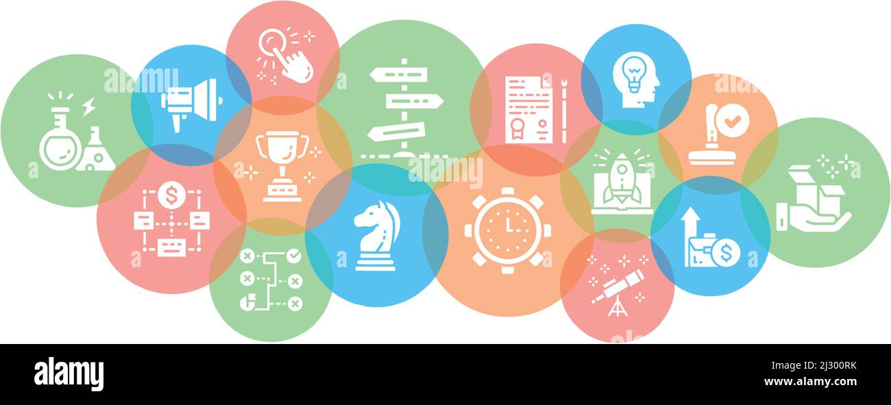 Start up design illustration concept. Time management, idea generation ...