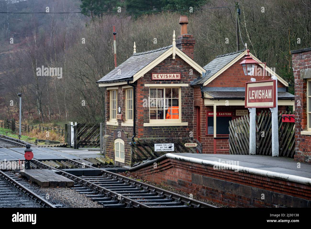 The north yorkshire moors railway santa hi-res stock photography and ...
