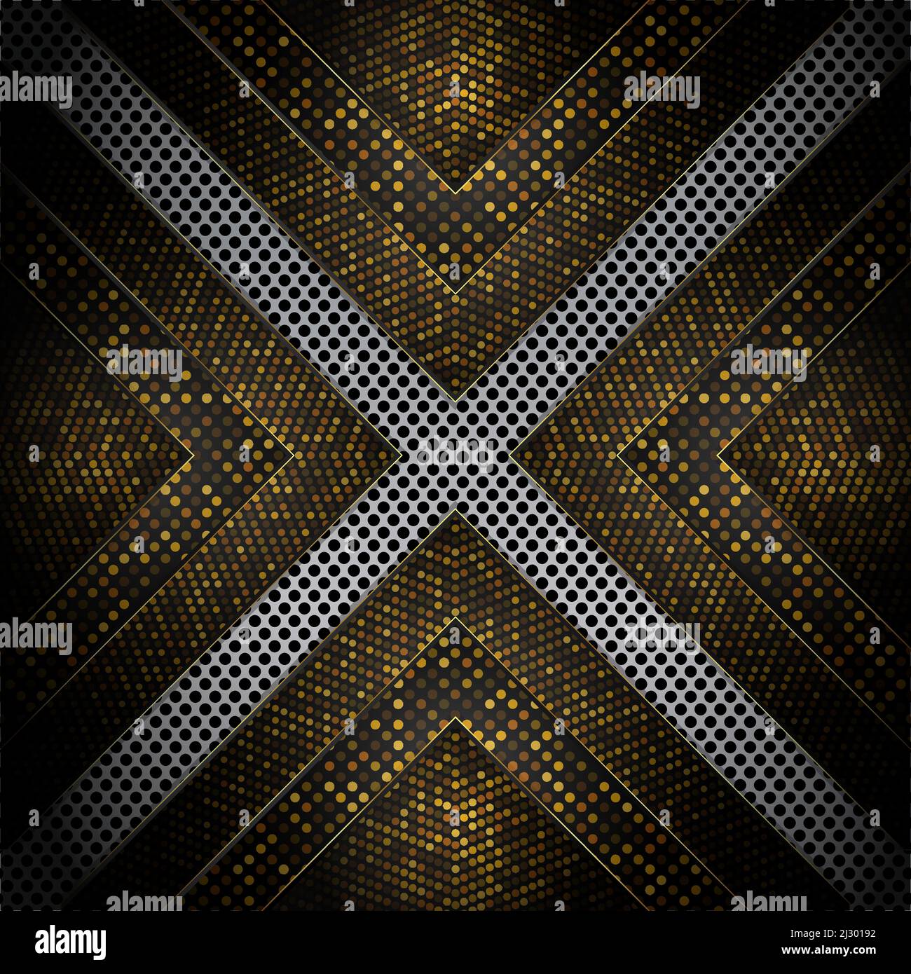Metallic abstract background artwork design Stock Vector Image & Art ...