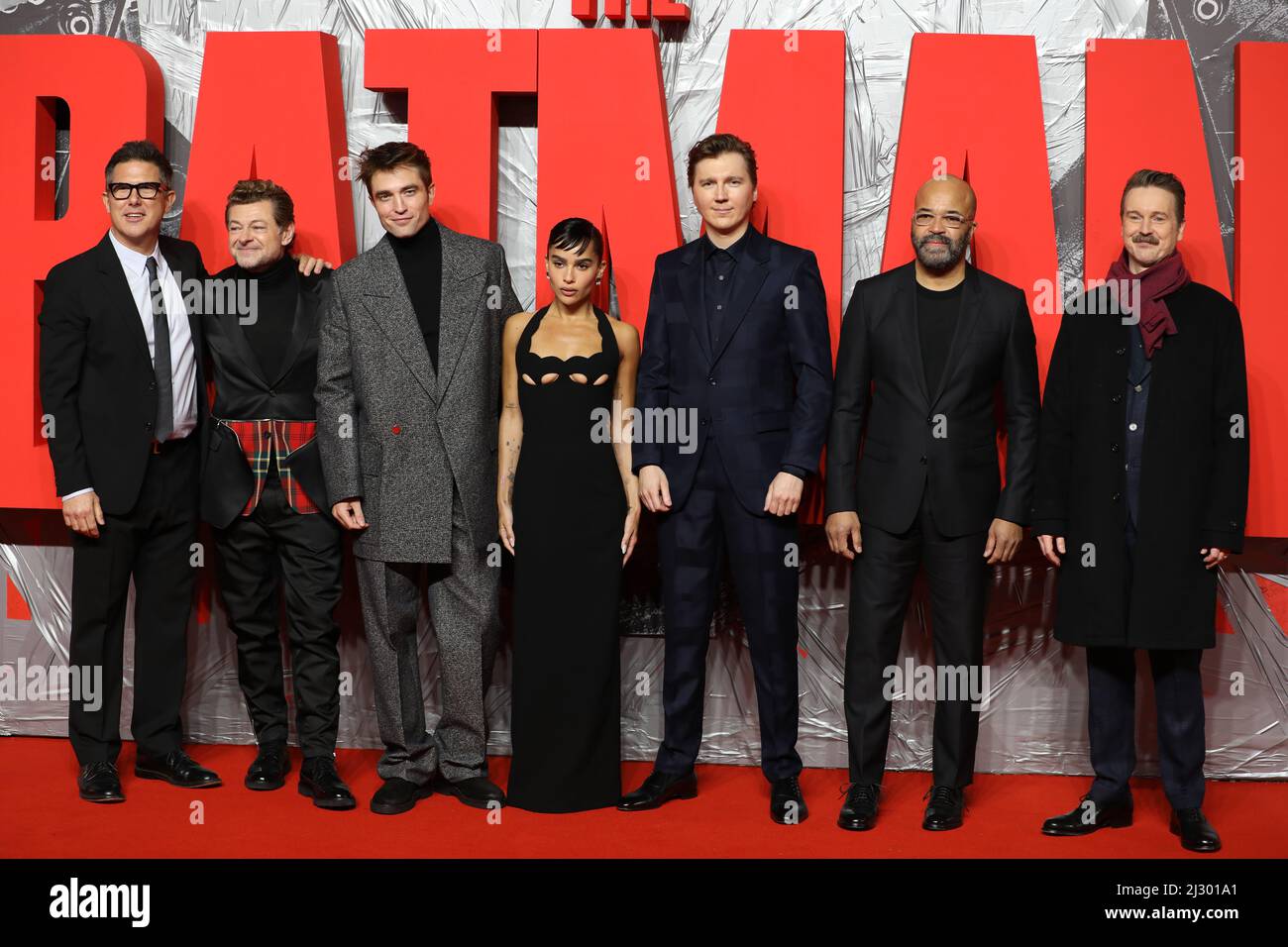 Dylan Clark, Andy Serkis, Robert Pattinson, Zoe Kravitz, Paul Dano ...
