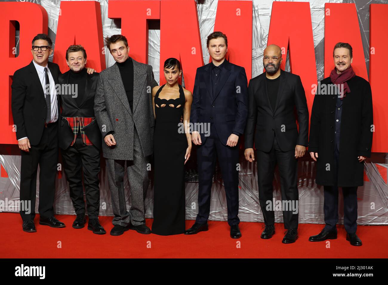 Dylan Clark, Andy Serkis, Robert Pattinson, Zoe Kravitz, Paul Dano ...