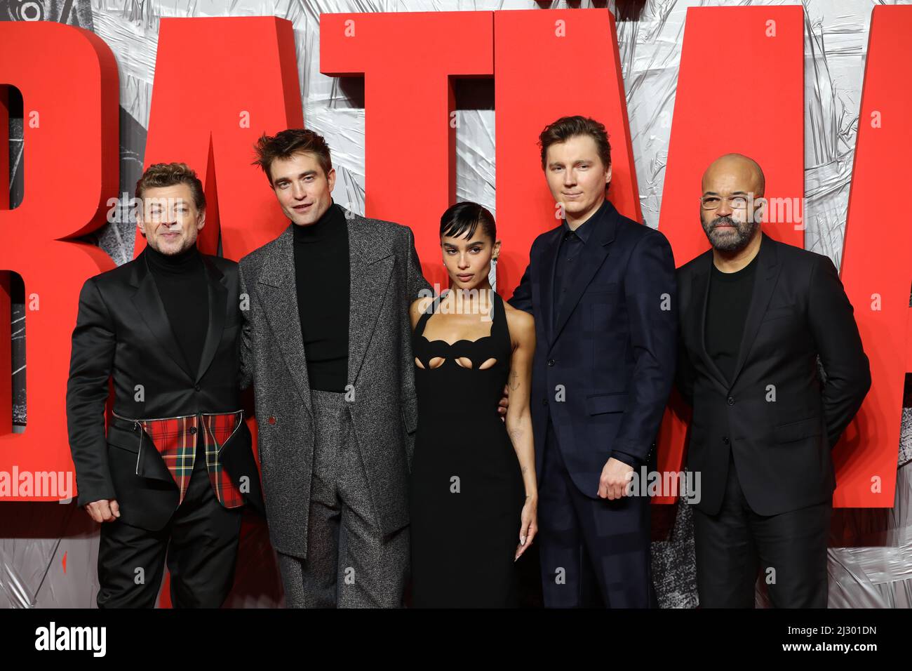 Andy Serkis, Robert Pattinson, Zoe Kravitz, Paul Dano, Jeffrey Wright ...