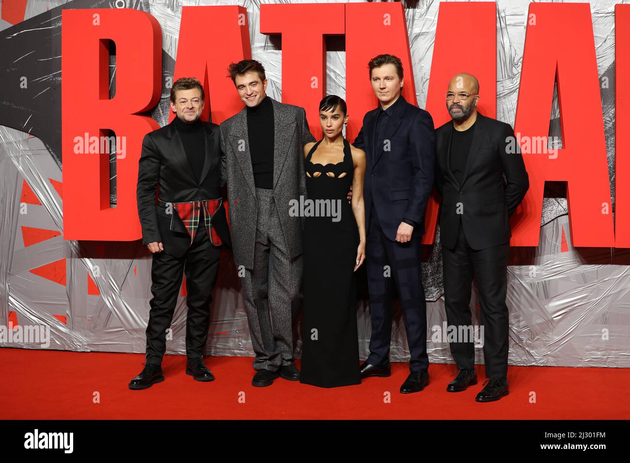 Andy Serkis, Robert Pattinson, Zoe Kravitz, Paul Dano, Jeffrey Wright ...