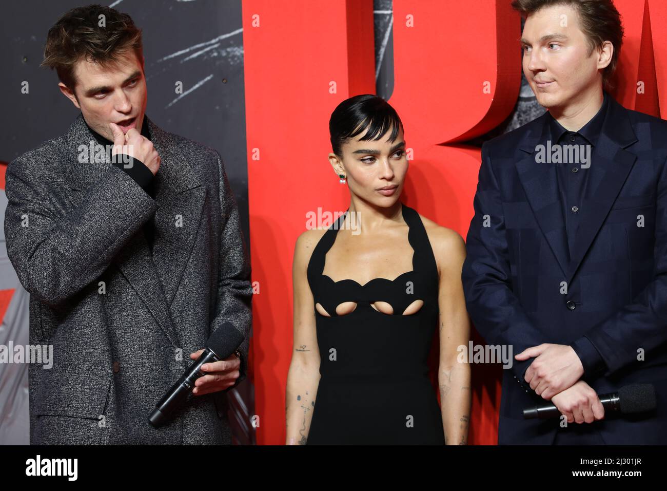 Robert Pattinson, Zoe Kravitz, Paul Dano attend a special screening of ...