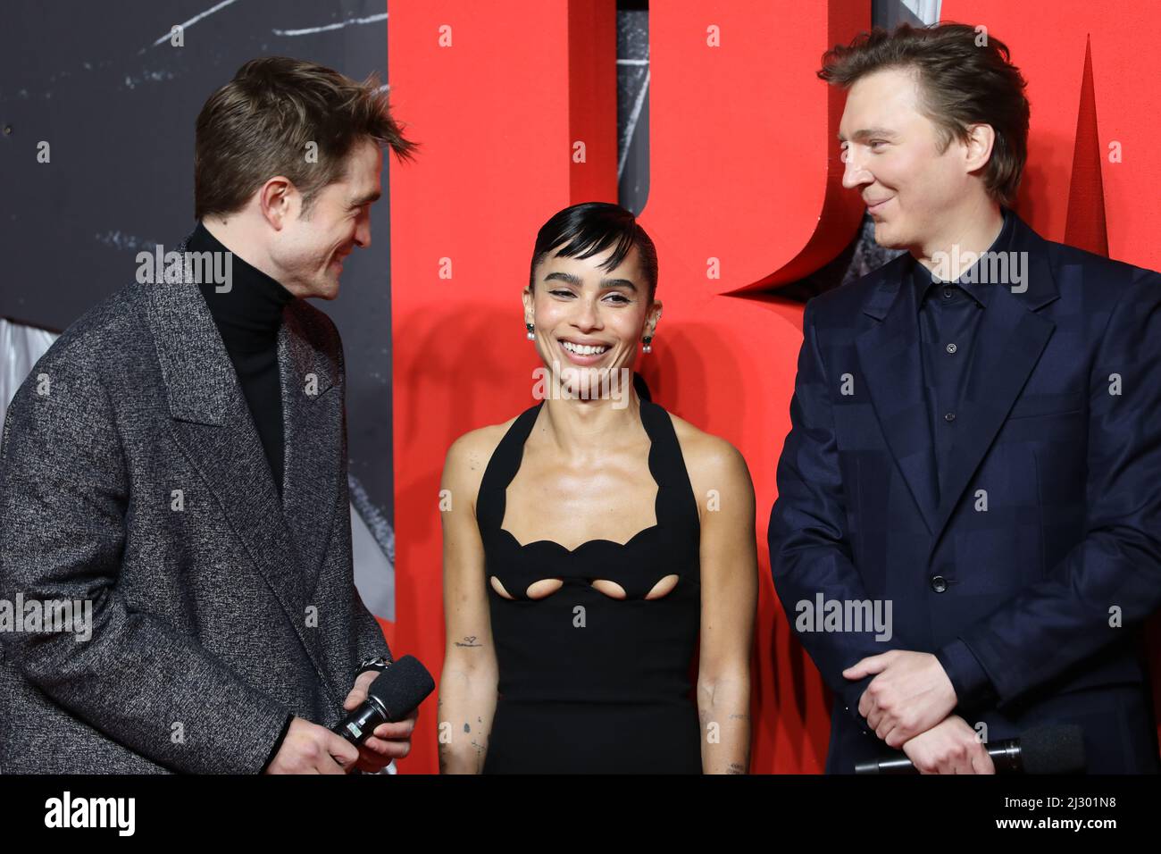 Robert Pattinson, Zoe Kravitz, Paul Dano attend a special screening of ...