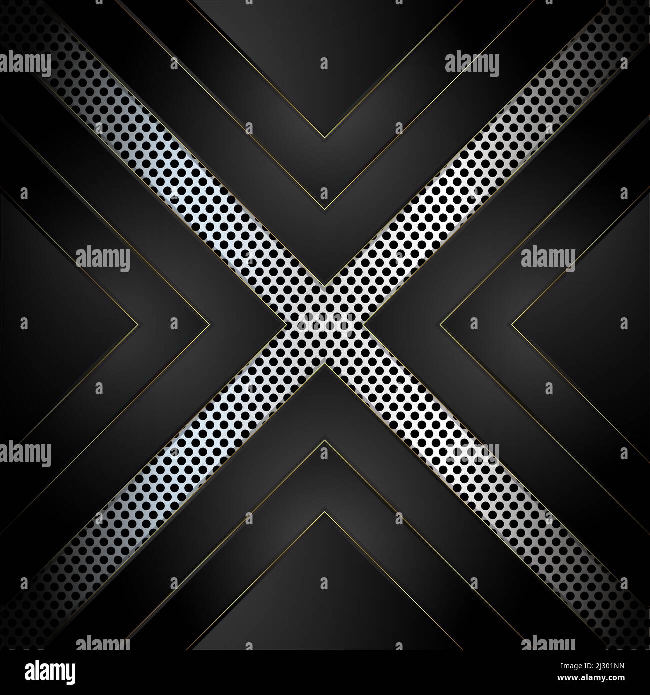 Metallic abstract background artwork design Stock Vector Image & Art ...