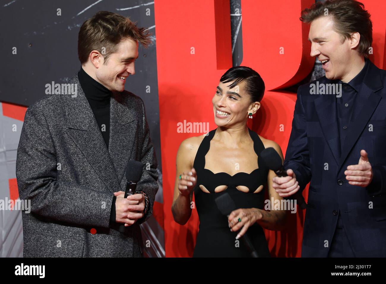 Robert Pattinson, Zoe Kravitz, Paul Dano attend a special screening of ...