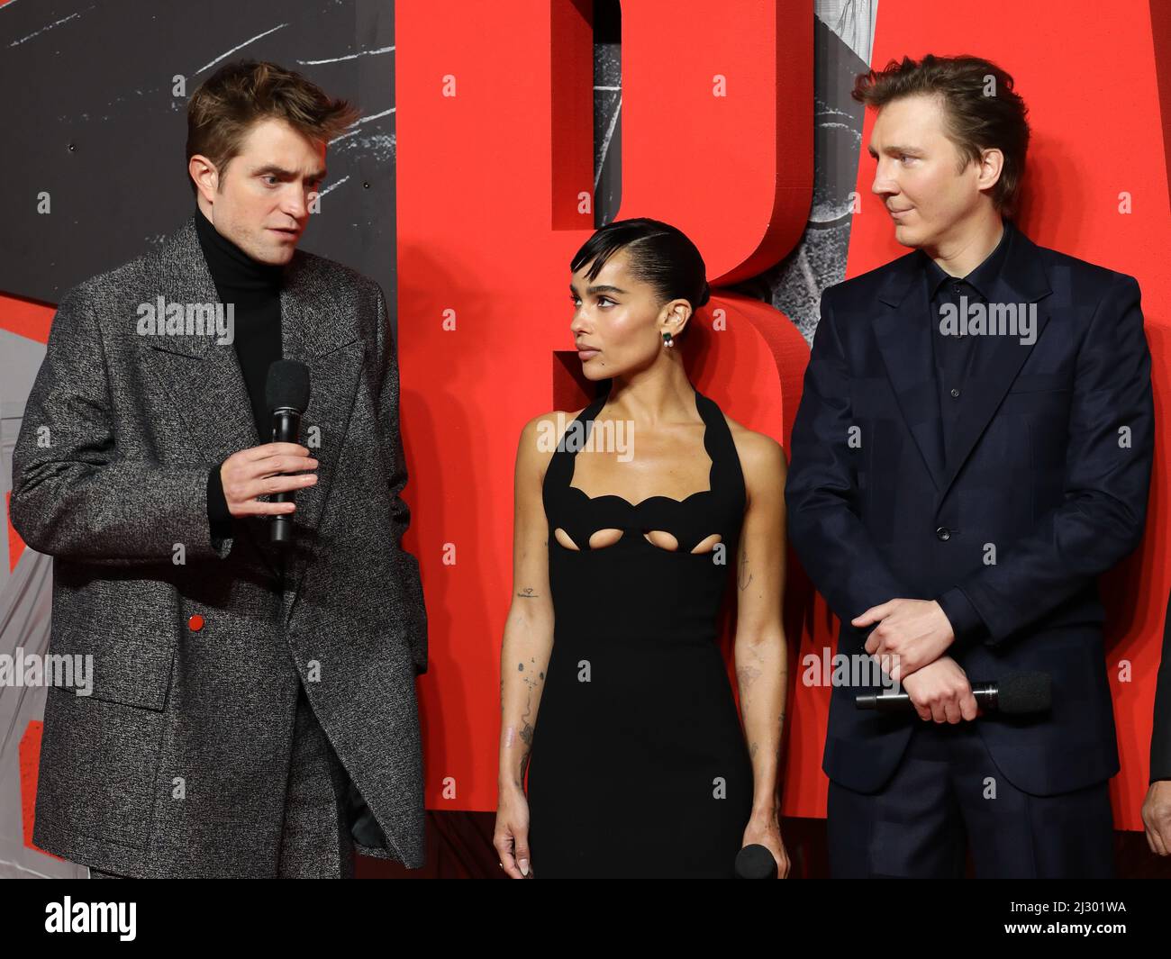 Robert Pattinson, Zoe Kravitz, Paul Dano attend a special screening of ...