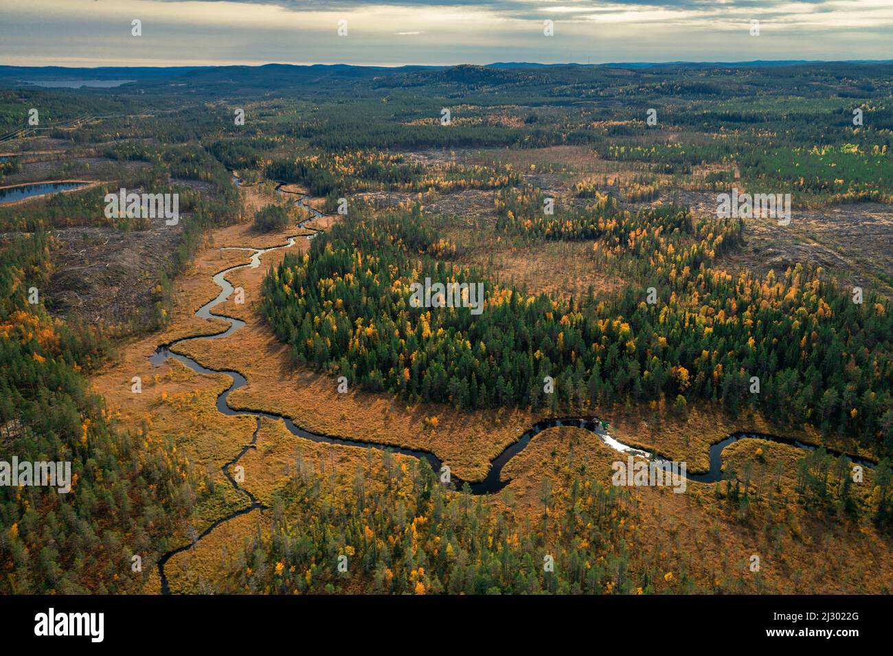 Sweden north landscape wild hi-res stock photography and images - Alamy