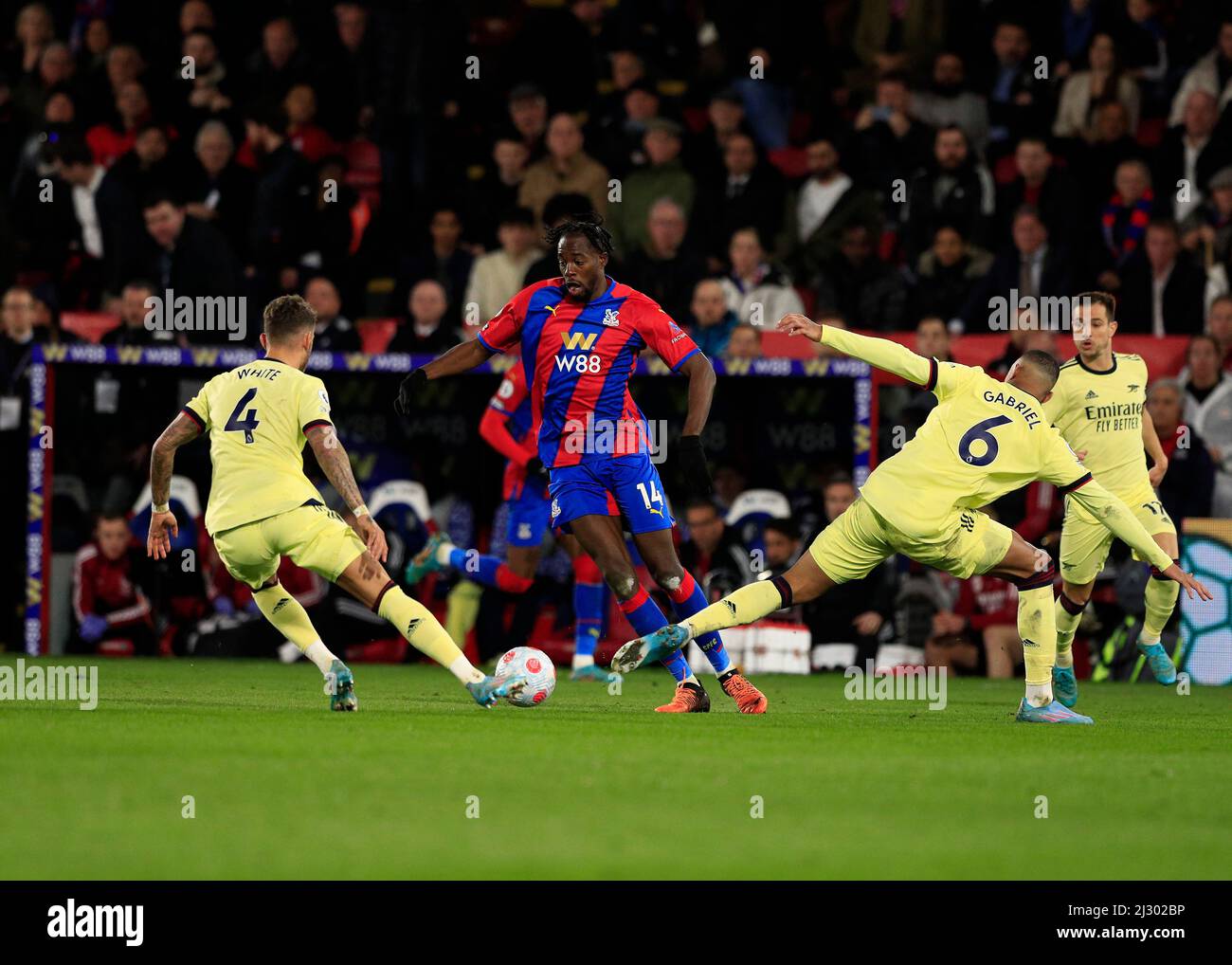 4th April 2022; Selhurst Park, Crystal Palace, London, England; Premier ...