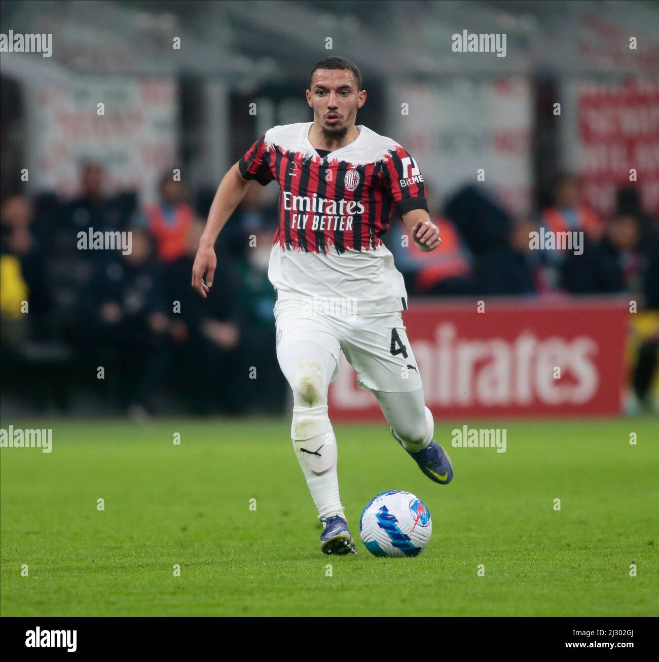 Ismael Bennacer (Ac Milan) during the Italian championship Serie A ...