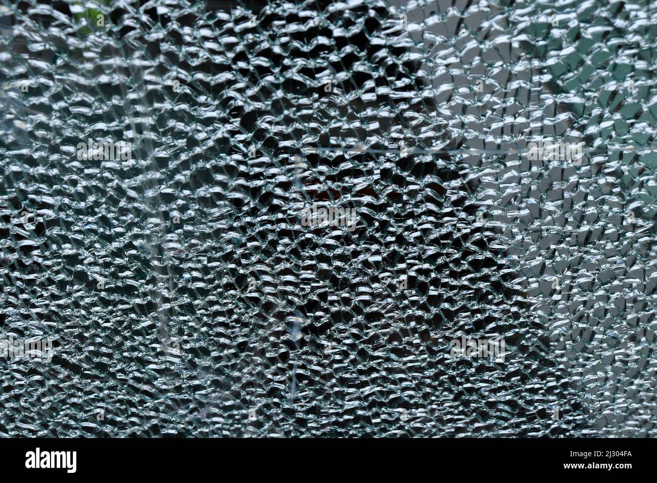 Close up of shattered glass Stock Photo - Alamy