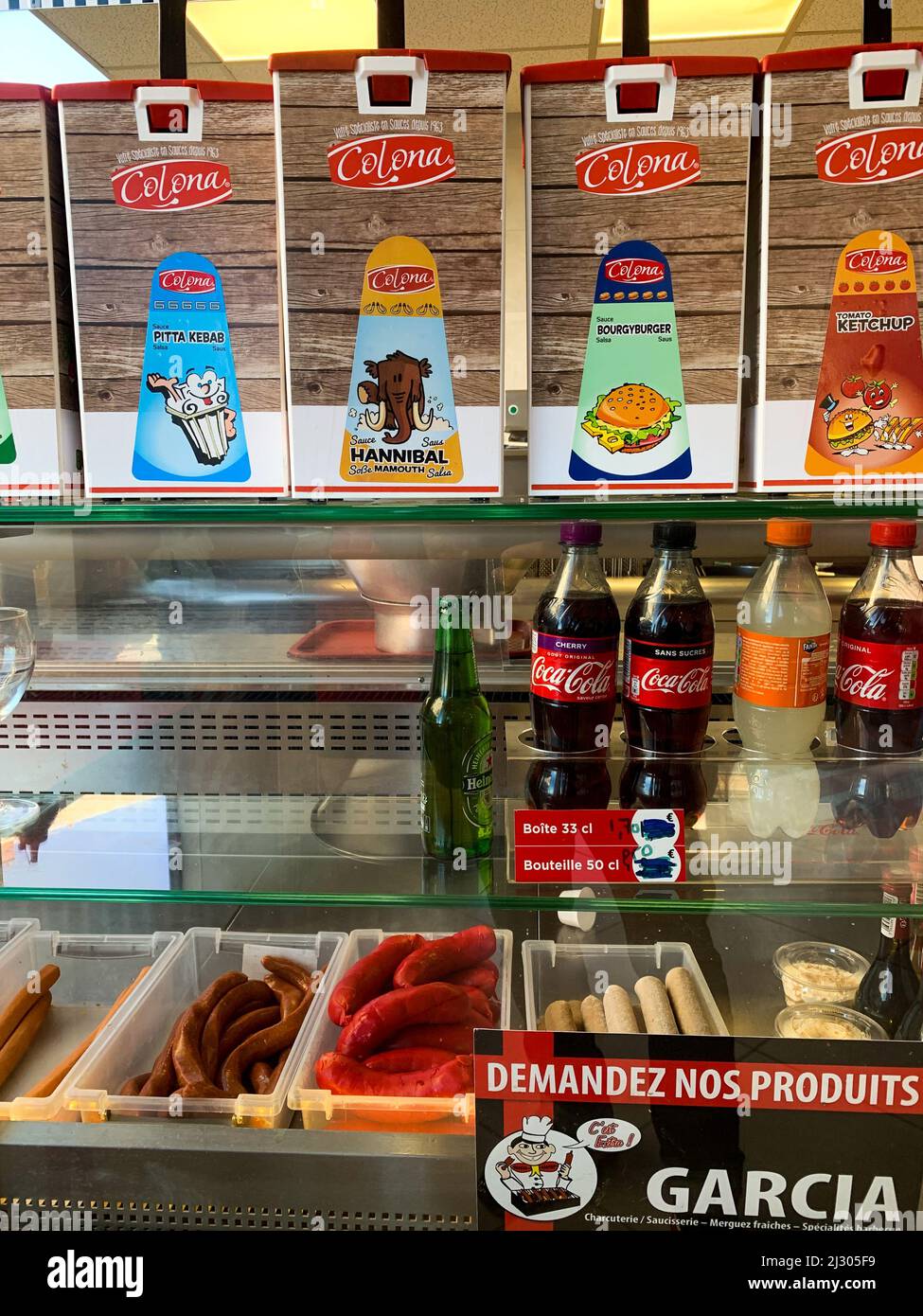 Fast food restaurant, Nord, Hauts-de-France, France Stock Photo - Alamy