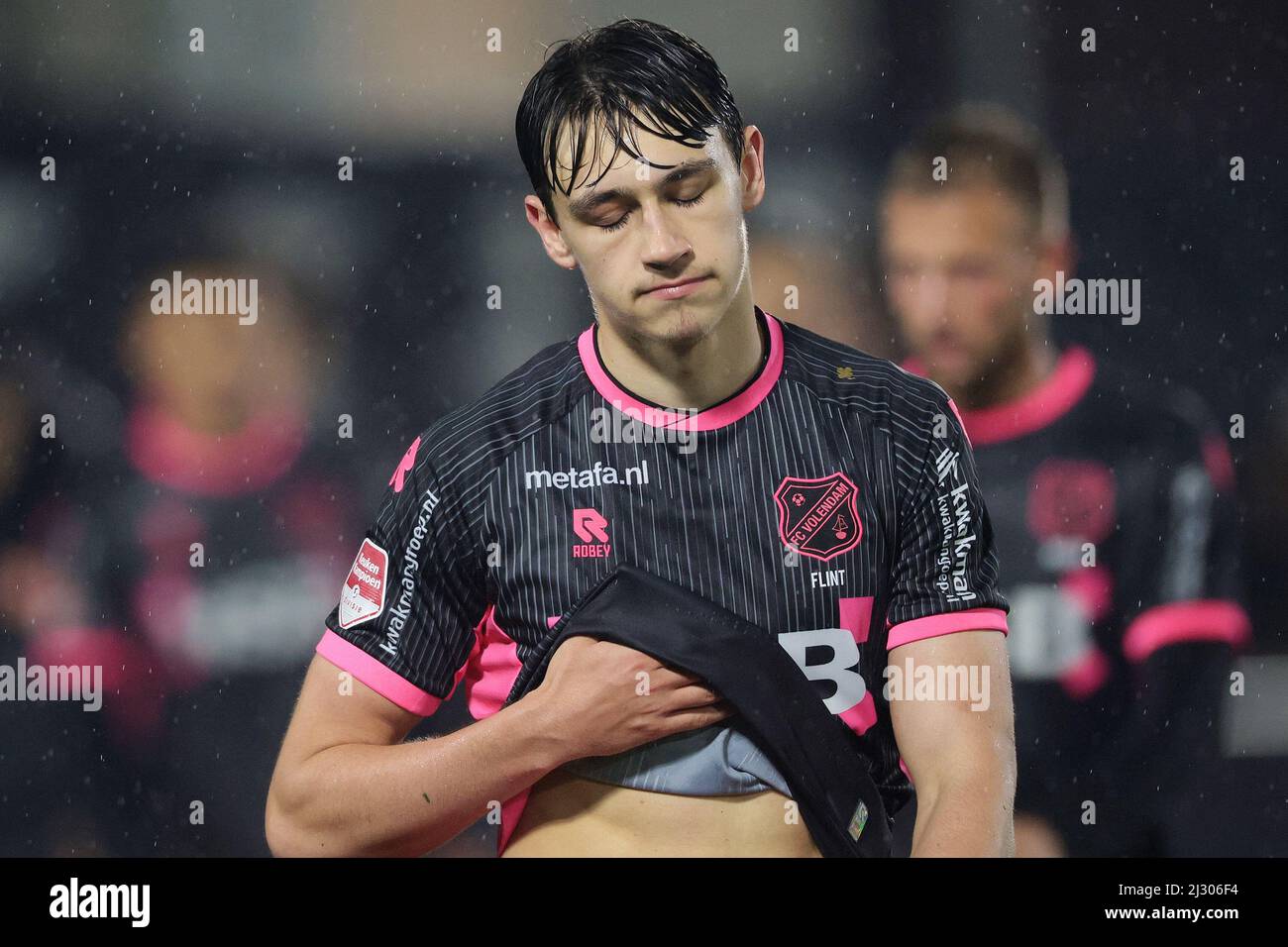 EINDHOVEN - Josh Flint of FC Volendam after the Dutch Kitchen Champion ...