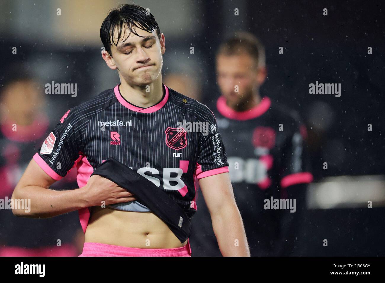 EINDHOVEN - Josh Flint of FC Volendam after the Dutch Kitchen Champion ...