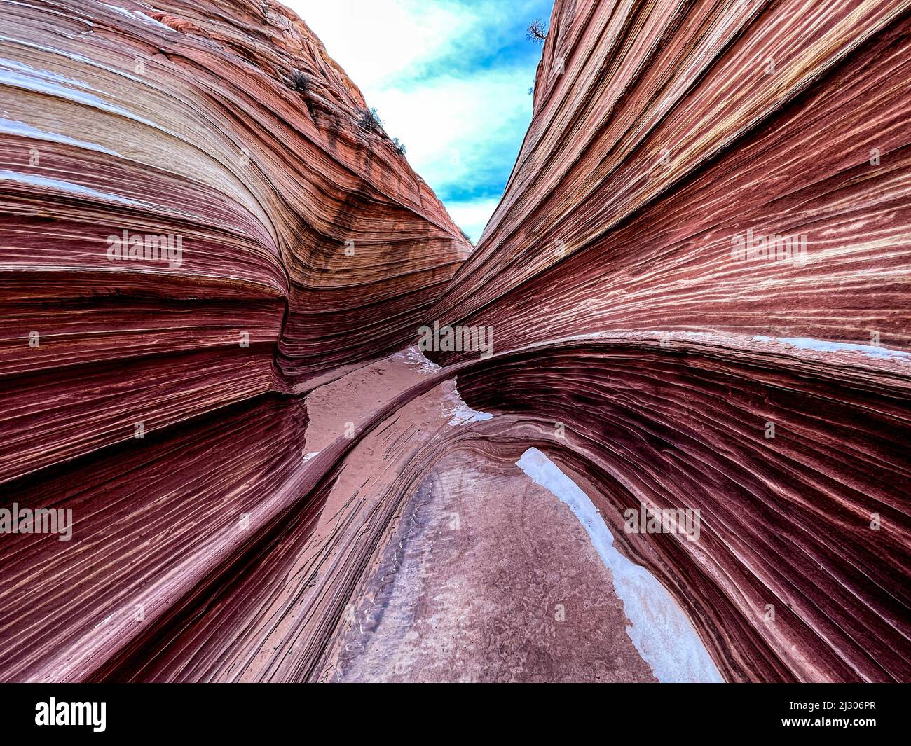 The Wave Formation in Utah Stock Photo - Alamy