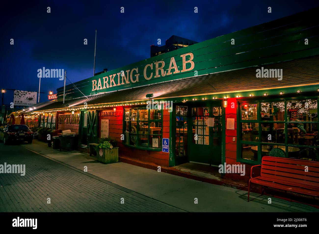 A seafood restaurant "Barking Crab" in Boston, Massachusetts Stock ...
