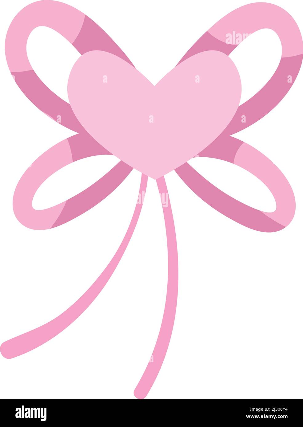 Heartbeat cardiology ribbon Stock Vector Images - Alamy
