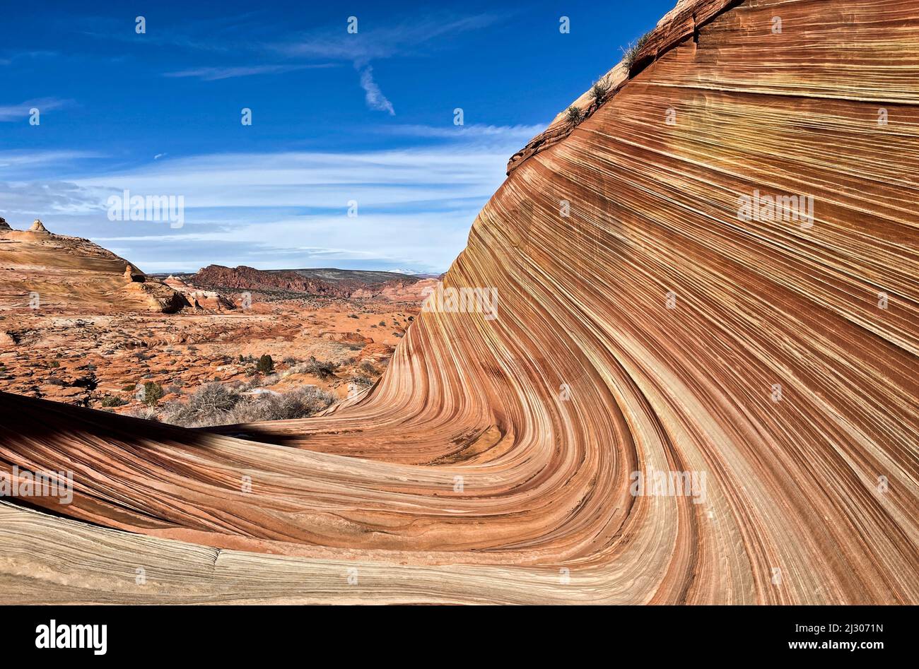 The Wave Formation in Utah Stock Photo - Alamy