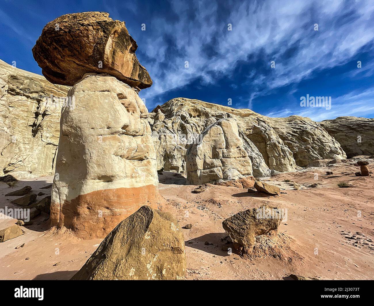 The Toadstools near Kanab Utah Stock Photo - Alamy