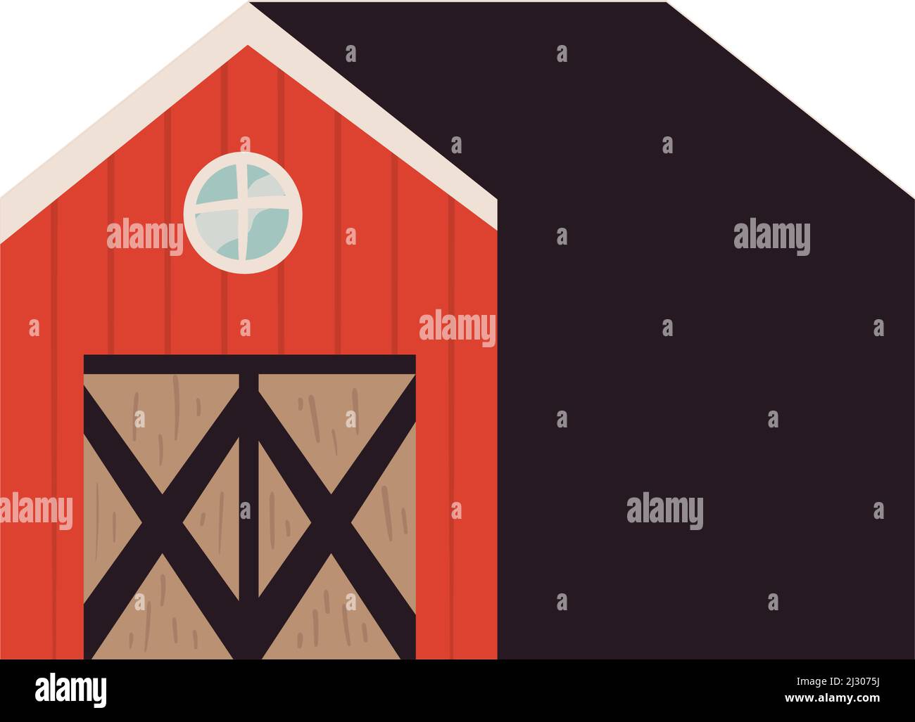 Horse barn stall Cut Out Stock Images & Pictures - Alamy