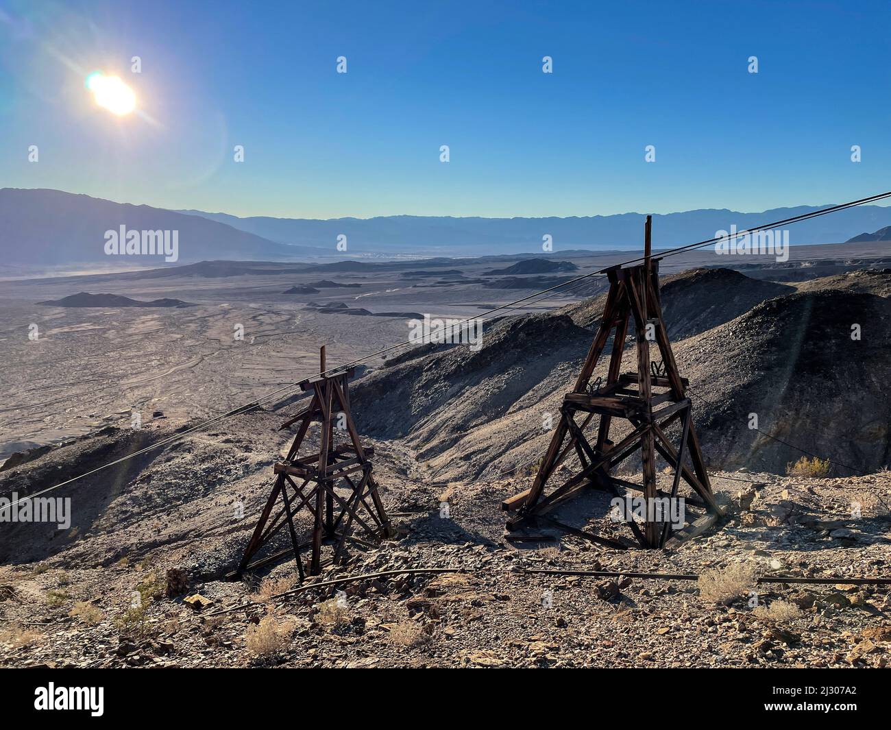 Keane WOnder Mine in Death Valley Stock Photo - Alamy