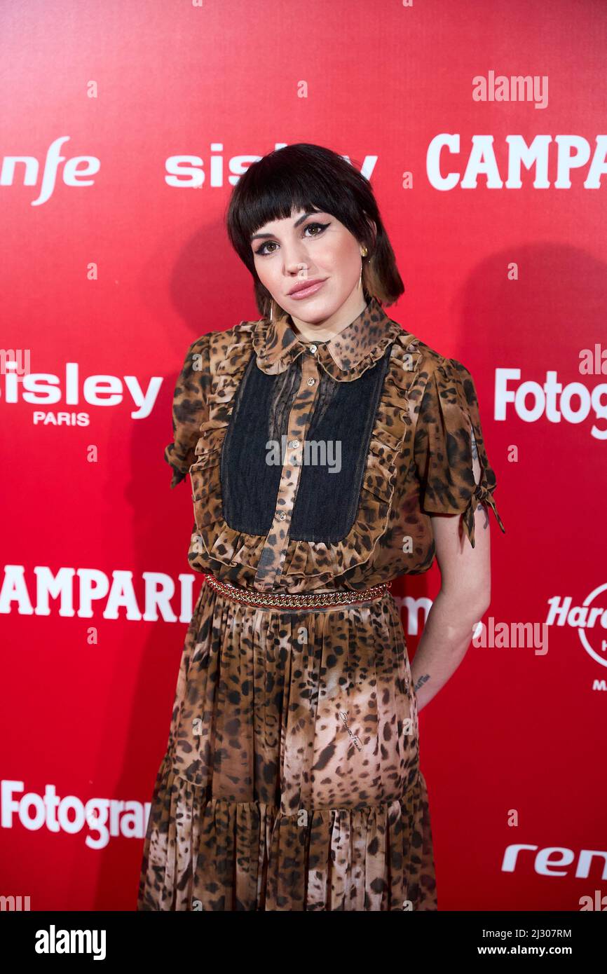 Madrid. Spain. 20220404, Angy Fernandez attends ’Fotogramas de Plata ...