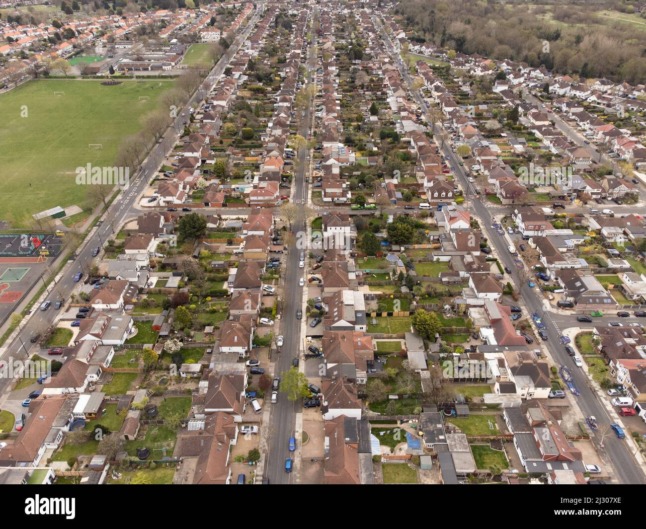 Aerial view of twickenham hi-res stock photography and images - Alamy