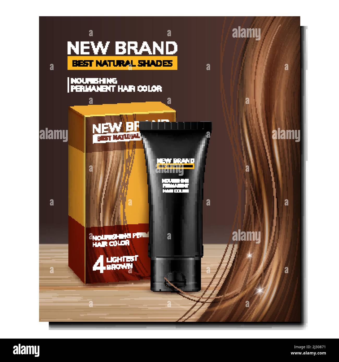 Dyeing card Stock Vector Images - Alamy