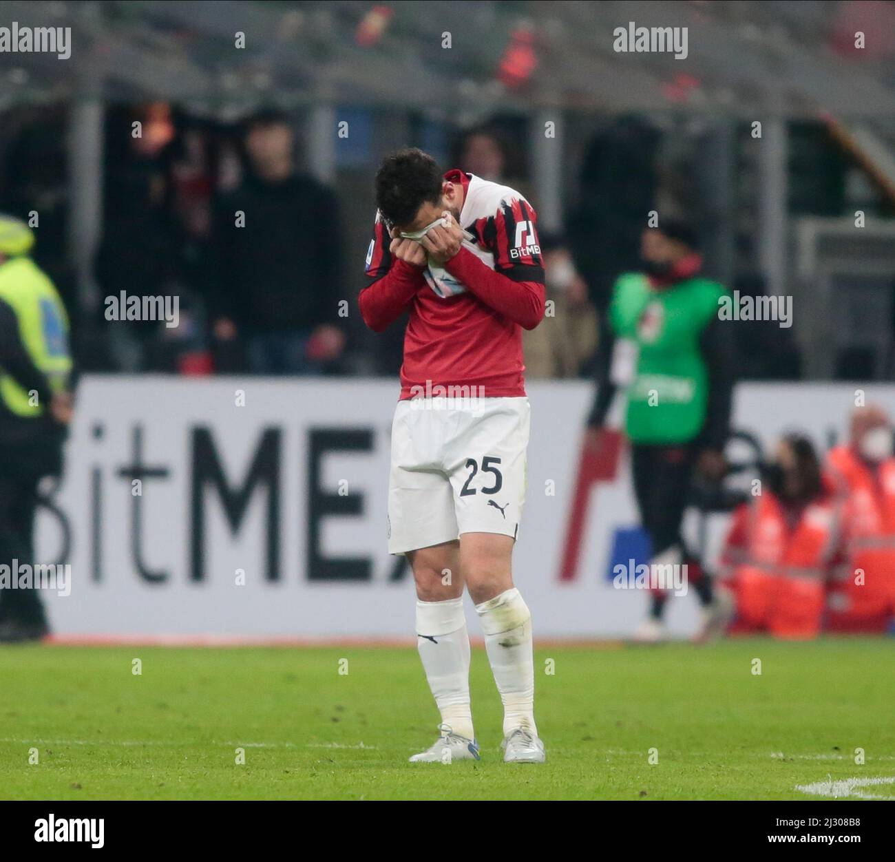 Alessandro Florenzi (Ac Milan) during the Italian championship Serie A ...