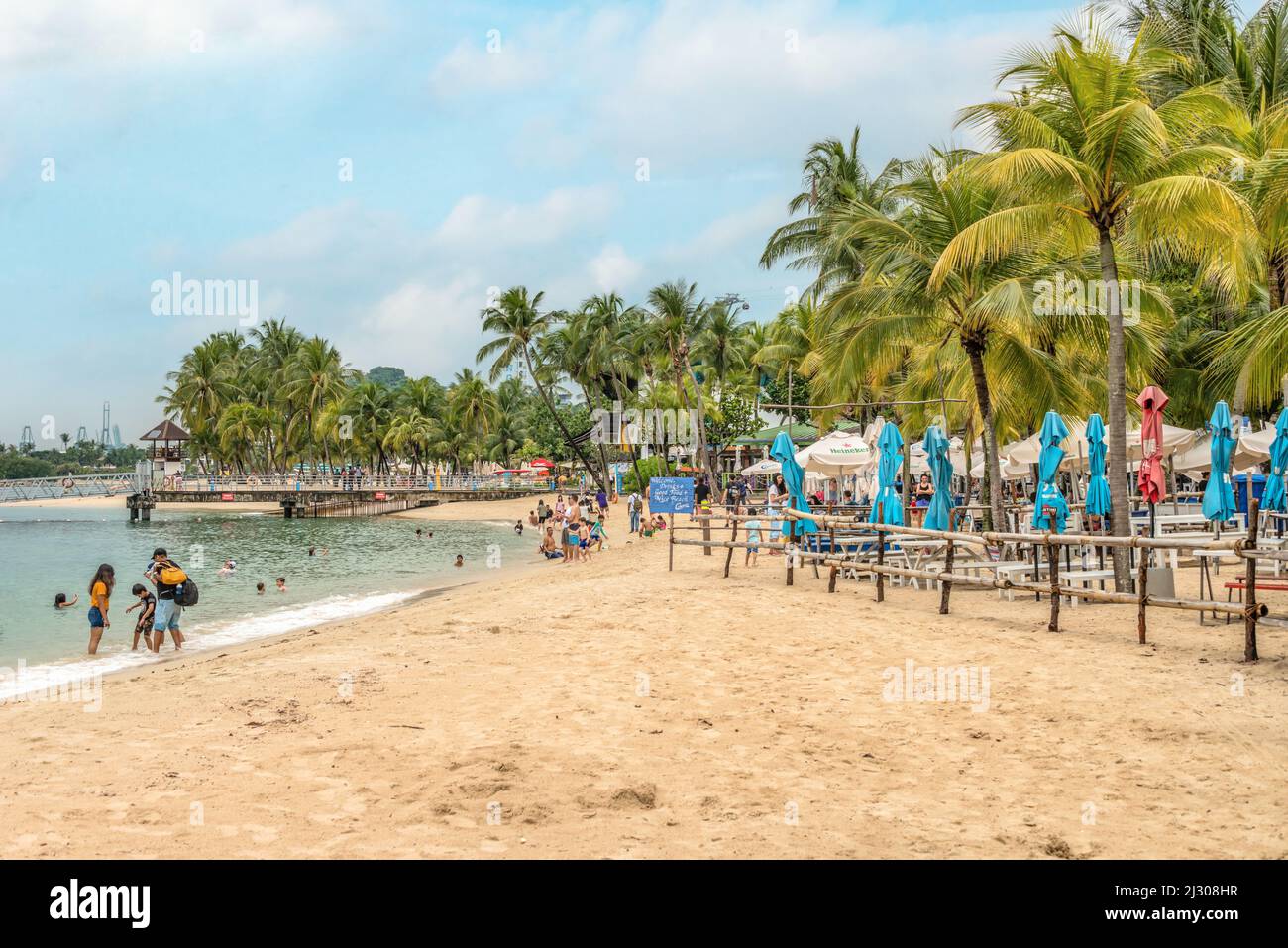 Sentosa Island Beach Party