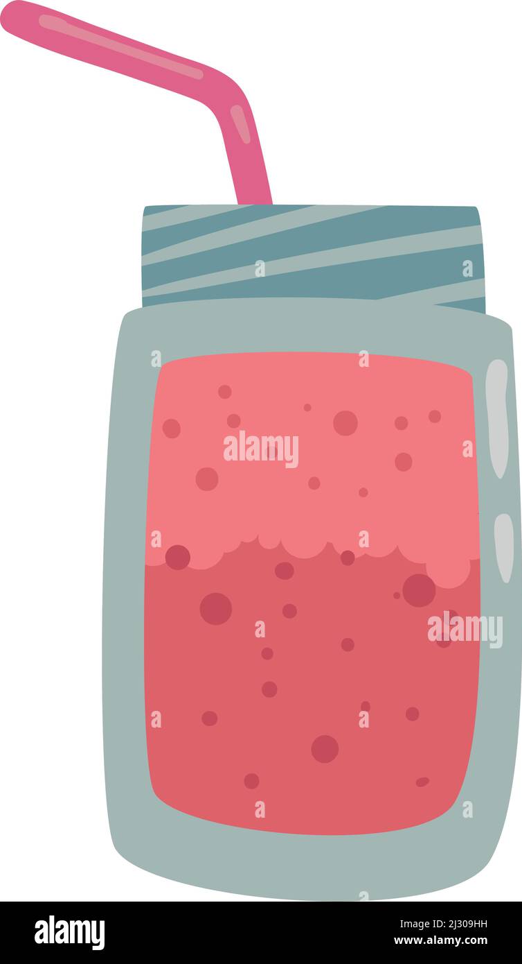 strawberry shake design Stock Vector Image & Art - Alamy