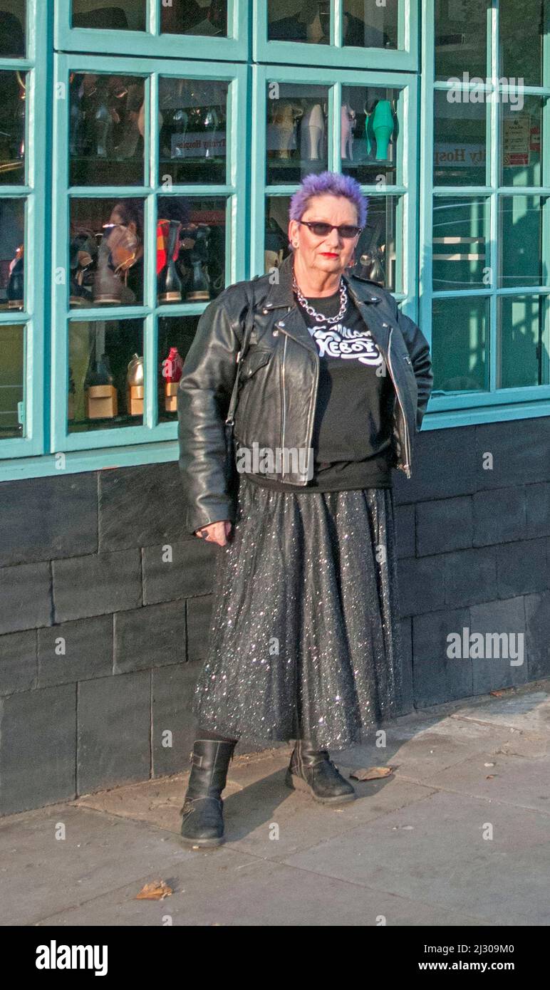 Pamela Rooke, who became an icon of the British punk rock scene under ...