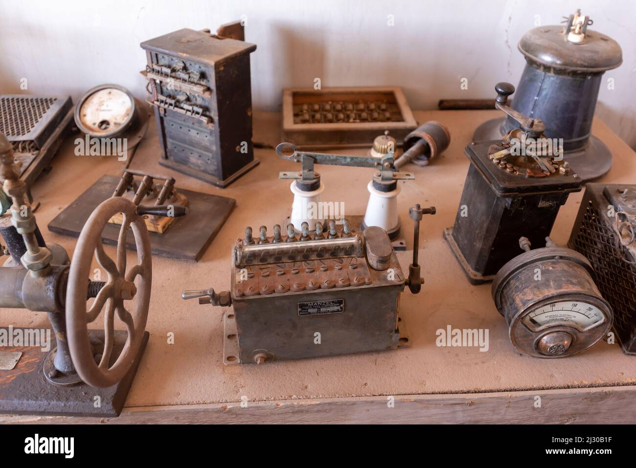 A picture of old rusty items Stock Photo - Alamy