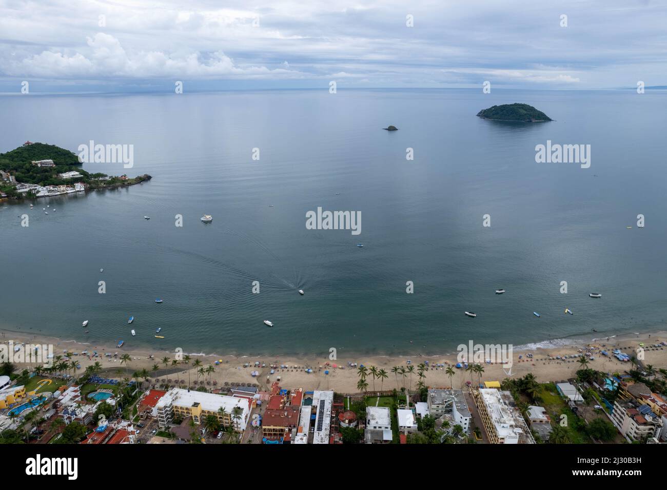 A picture of Rincon de Guayabitos (also known as Guayabitos) - a ...