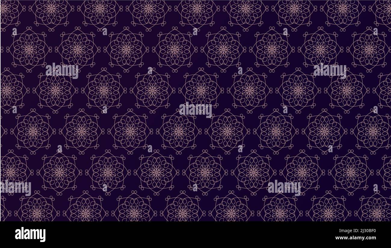 Violet geometric pattern with gold shiny glowing lights Golden luxury ...